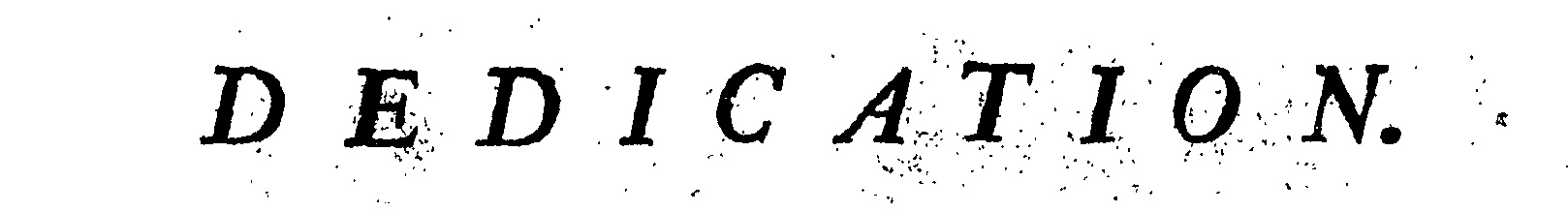 The Dedication - 1723 Constitutions